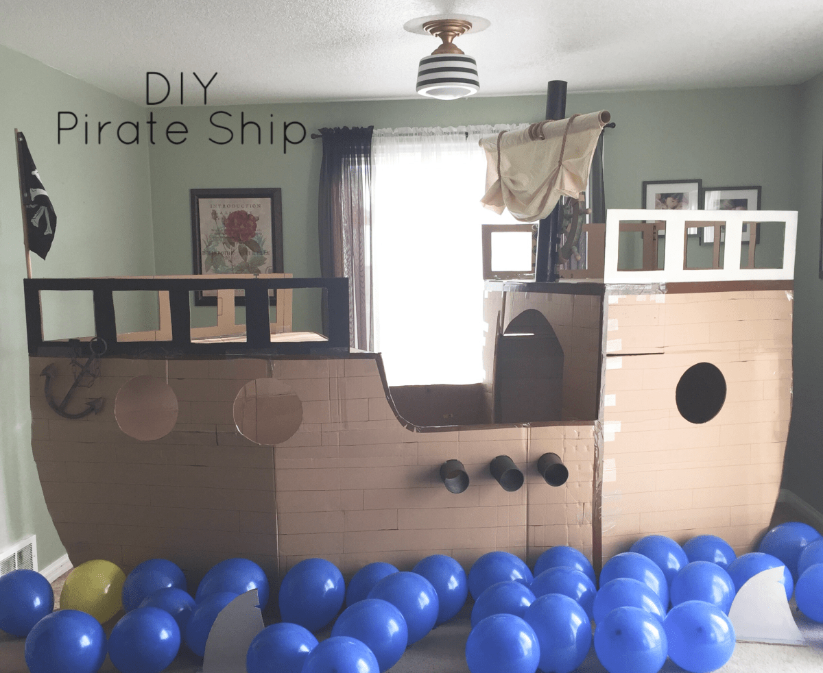 10 Tips for Building a Cardboard Pirate Ship – Rockin' the Dots